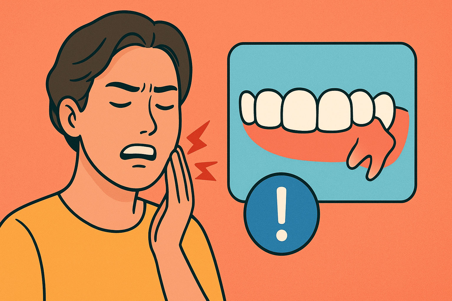 Gigi Bungsu Tumbuh Sakit Banget? Jangan Panik, Ini Solusinya!